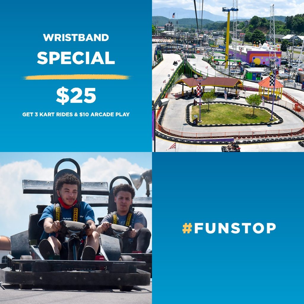 Best Thrill Rides in The Smokies – Fun Stop Family Action Park